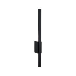 Paulmann LED Au&szlig;en-Wandleuchte &raquo;Stan IP44, 3000K, 230V Anthrazit Aluminium&laquo; 1 Stk. Warmwei&szlig; seewasserresistent grau 1, H: 60cm, 1 Stk.