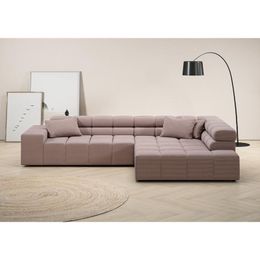 Home Affaire Ecksofa &raquo;Ancona, Ecksofa, incl. Kopfteilverstellung, Breite 319 cm, L-Form&laquo; wahlweise motorische Sitztiefenverstellung, auch in Cord + 