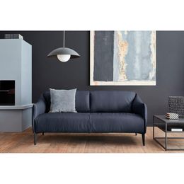 W.Schillig 2,5-Sitzer &raquo;sally Design-Sofa, Loungesofa, bequem, schmale Armlehnen, Breite 194cm&laquo; mit Metall-Winkelf&uuml;&szlig;en in Schwarz pulverbeschichtet, 