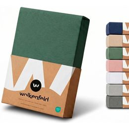 Spannbettlaken &raquo;100% Baumwolle - Superweiches Bettlaken f&uuml;r Matratzen von 5 bis 20cm&laquo; Rutschfest & Blickdicht - 90x200, 140x200, 160x200, 180x200 