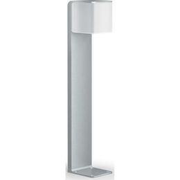 Steinel LED Au&szlig;en-Stehlampe &raquo;GL 80&laquo; LED-Board Warmwei&szlig; 160&deg; Bewegungsmelder, Smart Home,Bluetooth,Weg-Pollerleuchte silber H: 63,3cm