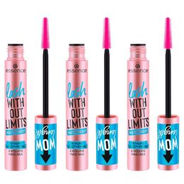 Essence Damen Mascara &raquo;lash WITHOUT LIMITS BROWN EXTREME LENGTHENING & VOLUME MASCARA&laquo; mit Volumeneffekt schwarz Einheitsgr&ouml;&szlig;e
