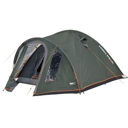 High Peak Kuppelzelt &raquo;Zelt Nevada 2.1&laquo; 2 Personen Bodenventilation - Advanced Low Vent System gr&uuml;n B/H/L: 150cm x 120cm x 325cm Kuppelzelt