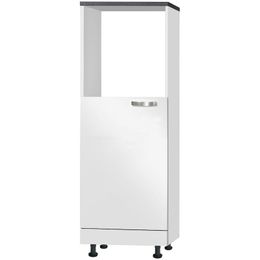Optifit Backofen/K&uuml;hlumbauschrank &raquo;Ole&laquo; wei&szlig; Holzwerkstoff B/H/T: 60cm x 58,4cm, T&uuml;ren: 1 Stk.