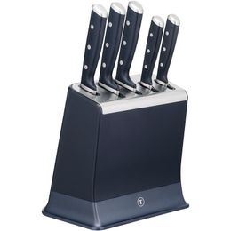 Tefal Messer-Set &raquo;EverSharp Pro&laquo; selbstsch&auml;rfender Messerblock, Klinge aus deutschem Edelstahl schwarz Edelstahl, Kunststoff Einheitsgr&ouml;&szlig;e