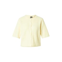 Pieces Strickjacke 'PCSilly' Damen Gr&ouml;&szlig;e XL hellgelb