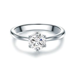 Trilani Ring Damen Gr&ouml;&szlig;e 56 silber / transparent