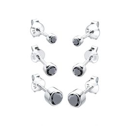 Elli Ohrringe Basic Damen Gr&ouml;&szlig;e One Size silber