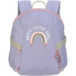 L&auml;ssig L&auml;ssig Damen L&Auml;SSIG Kinderrucksack &raquo;Tiny Backpack Outdoor Rainbow pastel lilac&laquo; lila B/H/T: 22cm x 27cm x 9,5cm