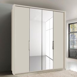Wiemann Kleiderschrank &raquo;Kansas&laquo; mit Spiegel beige B/H/T: 200cm x 217cm x 58cm