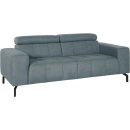 DOMO collection 2-Sitzer &raquo;Cunelli, moderne Sitzn&auml;hte als Designelement, fester Sitzkomfort&laquo; whlw. verstellbare Kopfteile, passend f&uuml;r g&auml;ngige 