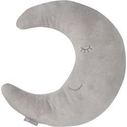 Roba Babykissen &raquo;Lil Cuties, Mond&laquo; grau 1 Stk. Babykissen