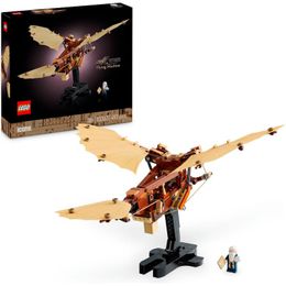 Lego Konstruktionsspielsteine &raquo;Leonardo da Vincis Flugger&auml;t (10363), Lego Icons&laquo; Made in Europe bunt Einheitsgr&ouml;&szlig;e Konstruktionsspielsteine