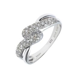 Diamant Leternel Ring Damen Gr&ouml;&szlig;e 50 silber