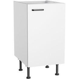 KOCHSTATION Sp&uuml;lenschrank &raquo;KS-Paula&laquo; 45 cm breit, 87 cm hoch, mit 1 T&uuml;r wei&szlig;, B/H/T: 45cm x 87cm x 58,4cm, T&uuml;ren: 1 Stk.