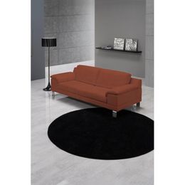 Egoitaliano 2,5-Sitzer &raquo;Shakira, Design und Sitzkomfort auf hohem Niveau, tolle Details&laquo; bequeme Armlehne und R&uuml;ckenlehne rot Luxus-Micofaser Lederoptik (100% 