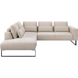 Musterring Ecksofa &raquo;JUSTB! PM100, stilvoller Lounge-Komfort von &laquo; Kollektion Bettina Zimmermann, optionaler Sitzvorzug & Fu&szlig;-Auswahl 94% Polyester, 6% Nylon B/H/