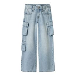 name it Jeans 'NKFBella' girl size 140 Light blue