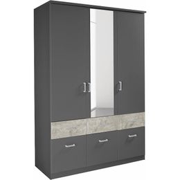 Rauch Kleiderschrank &raquo;Kleiderschrank Schrank Garderobe deckenhoher Schrank BREMEN&laquo; optional mit Spiegel, Breiten: 91/136/181 cm, H&ouml;he: 199 cm, in 