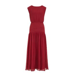 WE Fashion Kleid Damen Gr&ouml;&szlig;e 46 rot Sommerkleid