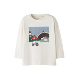name it Shirt 'NMMVICTOR' boy size 98 Light blue / Dark brown / bright red / White