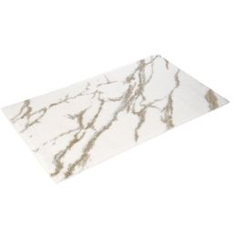 Vossen Badematte &raquo;&raquo;Marble&laquo;&laquo; H&ouml;he 16 mm fu&szlig;bodenheizungsgeeignet braun Polyacryl rechteckig (50cm x 60cm ), 1 Stk.