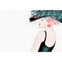 ARCHITECTS PAPER Fototapete &raquo;Atelier 47 Diva Wall 1&laquo; Steinoptik abstrakt glatt Vlies, Wand, Schr&auml;ge, Decke bunt Vlies B/L: 4m x 2,7m