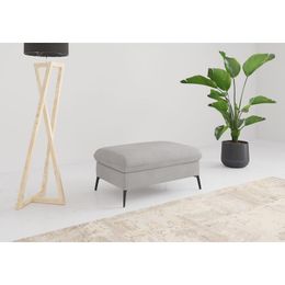 Sit & More sit&more Polsterhocker &raquo;Emely&laquo; mit praktischen Stauraum silber 90% Polyester, 10% Polyamid B/H/T: 104cm x 47cm x 69cm, Struktur weich,mit Stauraum