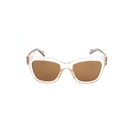 Adidas Damen-Sonnenbrille in Transparent-Sand - 81% | Gr&ouml;&szlig;e 52 | Damen-brillen