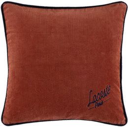 Lacoste Dekokissen &raquo;LVETVET&laquo; Gesticktes Logo auf der Vorderseite Baumwolle B/L: 45cm x 45cm, 1 Stk.