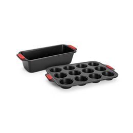 Woll Backform &raquo;Let's Bake&laquo; schwarz Aluminium B/H/L: 11cm x 7cm x 28cm