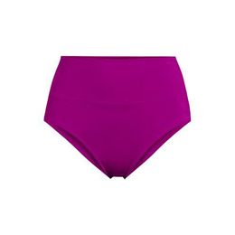 LANDS' END Bikinihose zum Umschlagen, High Waist, f&uuml;r Damen in Plus-Gr&ouml;&szlig;e, Damen, size: plus, Lila, Elasthan/Nylon-Mischung, by Lands' End