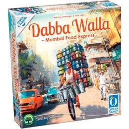 Queen Games Spiel &raquo;Dabba Walla US&laquo; Englischsprachige Version; Made in Europe Einheitsgr&ouml;&szlig;e Spiel