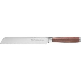 R&ouml;sle R&Ouml;SLE Brotmesser &raquo;Masterclass&laquo; mit Wellenschliff, Made in Solingen, Klingenspezialstahl silber X50 CrMoV15 Klingenstahl Klingenl&auml;nge 20cm
