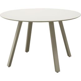 Woood Gartentisch &raquo;Auke Aluminium korrosionsbest&auml;ndig, H 75 x B 120 x T 120 cm&laquo; Tragkraft 150 kg, pfleigleicht, einfach zu montierbar B/H/T: 120cm x 