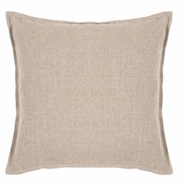 Pad Dekokissen &raquo;COLETTE&laquo; Made in Europe beige Leinen B/L: 45cm x 45cm, 1 Stk.