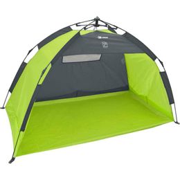 EXPLORER Strandmuschel &raquo;Automatik-Strandmuschel 190 x 100 x 110 cm UV 80 +&laquo; 2 Personen UV 80+ gr&uuml;n B/H/L: 100cm x 110cm x 190cm Strandmuschel