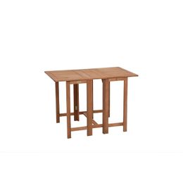 Merxx Gartentisch &raquo;Holz&laquo; 65x107 cm braun B/H/T: 65cm x 74cm x 107cm