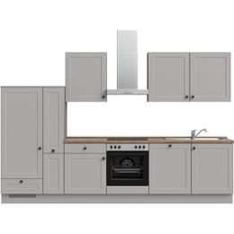 Nobilia K&uuml;chenzeile &raquo;"Cascada I", NEU: individuell anpassbar mit gratis Profi-Beratung&laquo; vormontiert, Breite 330 cm, Ausrichtung w&auml;hlbar, wahlw. mit E-