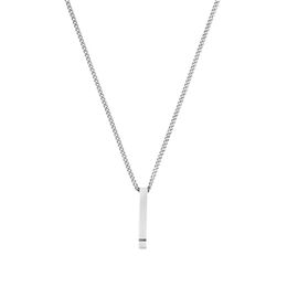 Tom Tailor Herren Tom Tailor Kette mit Anh&auml;nger silber Edelstahl, L: 60 B: 2,8mm