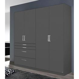 Rauch Kleiderschrank &raquo;Harburg Dreht&uuml;renschrank Schlafzimmerschrank mit viel Stauraum&laquo; oberste Schublade mit praktischer Facheinteilung MADE IN GERMANY