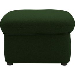 DOMO collection Hocker &raquo;Faenza&laquo; DOMO collection Hocker, in gro&szlig;er Farbvielfalt gr&uuml;n 100% Polyester B/H/T: 60cm x 41cm x 60cm, Feinstruktur