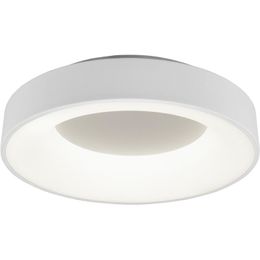 Trio Leuchten LED Deckenleuchte &raquo;GIRONA&laquo; LED-Modul 1 Stk. Neutralwei&szlig; mit Switch Dimmer dimmbar &uuml;ber Wandschalter, 4000K, 3200 Lm wei&szlig; 1, &Oslash; 45cm H: 