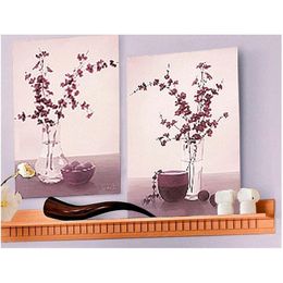 OTTO home Wandboard &raquo;Lisa&laquo; aus sch&ouml;nem massivem Kiefernholz, in unterschiedlichen Farbvarianten gelb Massivholz B/H/T: 130cm x 14cm x 14cm