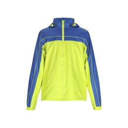 Braelyn &Uuml;bergangsjacke Herren Gr&ouml;&szlig;e L blau / limone Sommerjacke