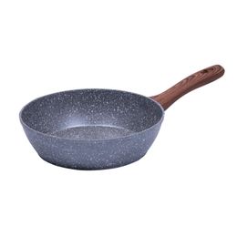 RESTO Kitchenware Bratpfanne &raquo;Aquila, tiefe Schmorpfanne langlebig und sp&uuml;lmaschinenfest&laquo; Aluminium 1 Stk. tlg. mit ergonomischem weichem Griff in 