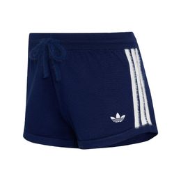 adidas originals Shorts 'KNITTED' Damen Gr&ouml;&szlig;e 40 nachtblau / wei&szlig;