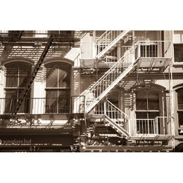 papermoon Fototapete &raquo;SOHO New York&laquo; bunt Vlies B/L: 3,5m x 2,6m, Bahnen: 7 Stk.