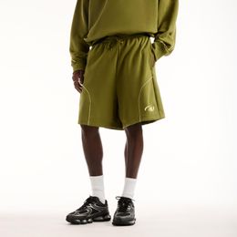 New Balance Shorts 'Trackside' Herren Gr&ouml;&szlig;e 33 oliv / wei&szlig;