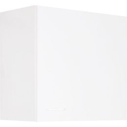 Optifit H&auml;ngeschrank wei&szlig; Holzwerkstoff B/H/T: 60cm x 57,6cm x 34,6cm, T&uuml;ren: 1 Stk.